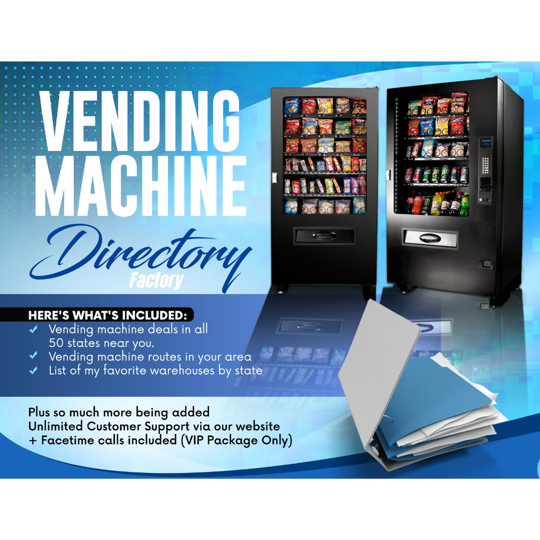 Vending Machine Portal/Directory